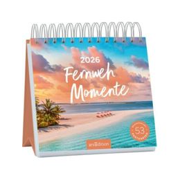 Ars Edition Kalender - Postkartenkalender Fernwehmomente 2026 | Gr.: onesize