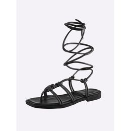 Heine Sandale in schwarz | Gr.: 37