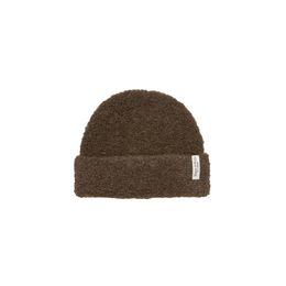 Marc O'Polo Baseball Cap MARC O'POLO "aus Wolle-Alpakawolle-Mix", Damen, shaded braun melange, Obermaterial: 64% Wolle (Schafwolle), 28% Alpaka, 8% Polyester; Füllung: 100% Nicht verfügbar; Futter: 100% Nicht verfügbar, unifarben, Caps