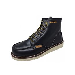 Fusion Schnürstiefel in Schwarz | Gr.: 45