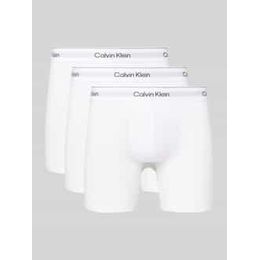 Calvin Klein Underwear Boxershorts mit elastischem Label-Bund im 3er-Pack