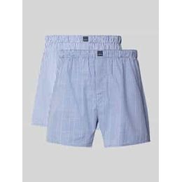 Christian Berg Relaxed Fit Boxershorts mit Label-Patch im 2er-Pack