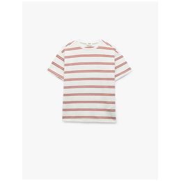 KOTON TSHIRT SS in Ekru Gestreift | Gr.: 5-6 Jahre