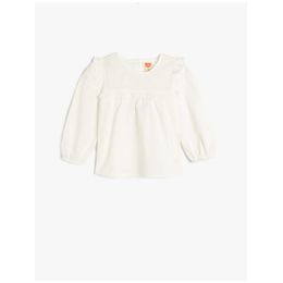 KOTON BLUSE LS in Ekru | Gr.: 3-4 Jahre