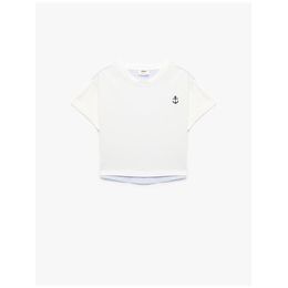 KOTON TSHIRT SS in Ekru | Gr.: 13-14 Jahre