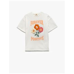 KOTON TSHIRT SS in Ekru | Gr.: 4-6 Jahre