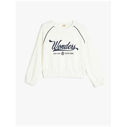 KOTON SWEATSHIRTS in Ekru | Gr.: 11-12 Jahre