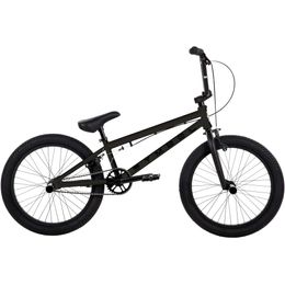 BMX-Rad Huffy "Symbol Freestyle BMX-Fahrrad, 20 Zoll" Gr. 28, grau, Fahrräder, Kinder, 20 Zoll (50,80cm) hinten: 20 Zoll (50,80cm)