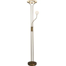 Searchlight Stehlampe "Mother & Child LED Floor Lamp", messing, 1, Ø 28cm H: 180cm, 1 Stk., Leuchten