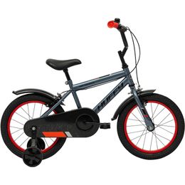 Kinderfahrrad Huffy "Pro Thunder" Gr. 27, grau, Fahrräder, Kinder, 26cm, 16 Zoll (40,64cm) hinten: 16 Zoll (40,64cm)