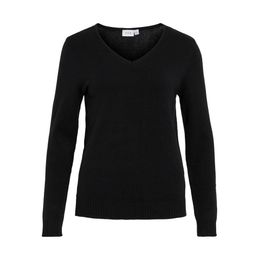 Vila Strickpullover in Black | Gr.: XL