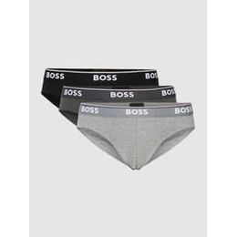 BOSS Slip mit Label-Details im 3er-Pack Modell 'Power'