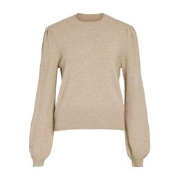 Vila Strickpullover in Natural Melange | Gr.: L