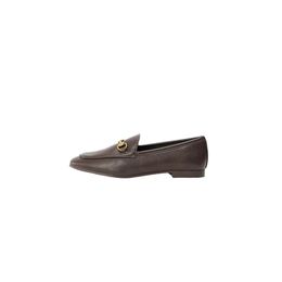 Steve Madden Slipper 'Guide' Damen Gr&ouml;&szlig;e 36 dunkelbraun / gold