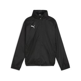 Puma Trainingsjacke "TeamGoal Allweather Jacket Jr" in Schwarz | Gr.: 152