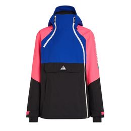 O`Neill O'NEILL Sportjacke 'FWC'Play' Damen Größe M blau / pink / schwarz / weiß