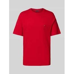 Tommy Hilfiger Regular Fit T-Shirt aus reiner Baumwolle