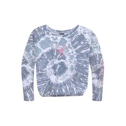 Kidsworld Fledermausshirt in blau-batik | Gr.: 128/134
