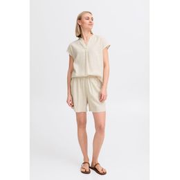 Fransa Kurzarm-Bluse FRJUNA Weit in Birch Melange | Gr.: M