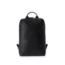 Aunts & Uncles Rucksack AUNTS & UNCLES "Rucksack Hamamatsu", Gr. B/H/T: 11cm x 40cm x 26cm, onesize, schwarz, Bio-Baumwolle, Rucksäcke