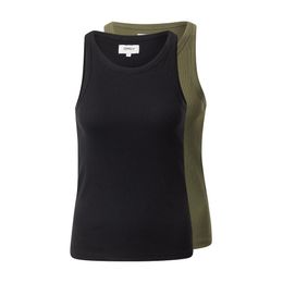 Only Top 'Lindsay' Damen Größe XXXL oliv / schwarz