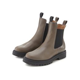 ELBSAND Stiefelette in taupe | Gr.: 42