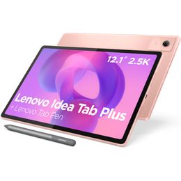 Lenovo Tablet "Idea Tab Plus (12,1 Zoll)", Energieeffizienz: F (A-G), sand rose, 256 GB, Tablets_EBookReader, 4 Lautsprecher, optimiert mit Dolby Atmos