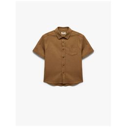 KOTON SHIRTS SS in Khaki | Gr.: 9-10 Jahre