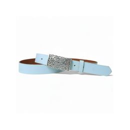 Fronhofer Lederg&uuml;rtel in Aqua | Gr.: 120 cm