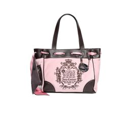 Tragetasche Juicy Couture "DAYDREAMER FAIRY L.D. HANDLE BAG.. Damen", Kinder, Gr. onesize, juicy pink, Polyester, Polyurethan, Taschen, Tragetasche Damen, Shopper, Einkaufstasche, Fashion, Lifestyle, Sale