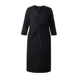 Ulla Popken Kleid Damen Gr&ouml;&szlig;e 42/44 schwarz Winterkleid