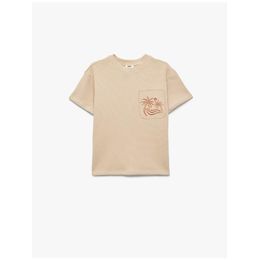 KOTON TSHIRT SS in Braun | Gr.: 11-12 Jahre