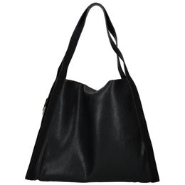 Shopper Dolce Vita "Dolce Vita Taschen Lederimitat", Damen, Gr. onesize, schwarz, Lederimitat, Taschen