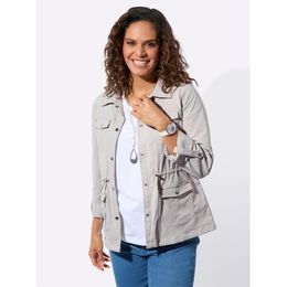 WITT WEIDEN Blusenblazer in hellgrau | Gr.: 42