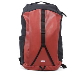 Laptoprucksack MARGELISCH "LIRN 1", Gr. B/H/T: 26cm x 45cm x 16cm, onesize, rust, schwarz, Polyethylen, Rucksäcke, mit recyceltem PET