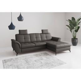 Sit & More Ecksofa SIT & MORE, T:164cmmocca, Wohnzimmer, Sofas, "Zora"