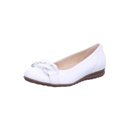 Gabor Comfort Ballerina in weiß | Gr.: 37