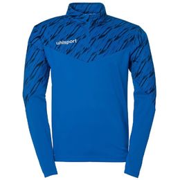 Uhlsport Trainingsjacke "Progressive 28 1/4 Zip Top" in Blau | Gr.: 116