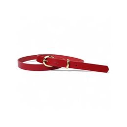 Fronhofer Lederg&uuml;rtel in Rot | Gr.: 110 cm