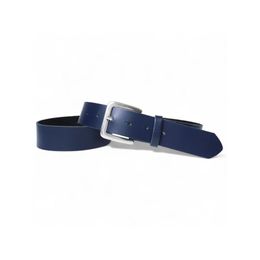 Fronhofer Ledergürtel in Marine | Gr.: 115 cm