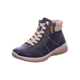 Jana Shoes Schnürboots Mit Tex-Membran in blau | Gr.: 39