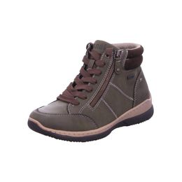 Jana Shoes Schnürboots Mit Tex-Membran in grün | Gr.: 38