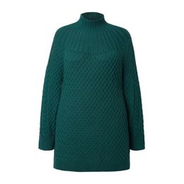 Ulla Popken Pullover in smaragdgrün | Gr.: 42-44