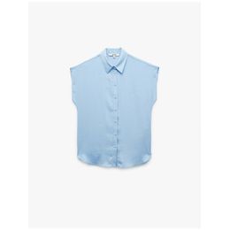 KOTON SHIRTS SS in Blau | Gr.: 42