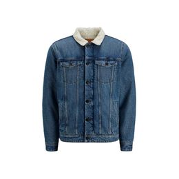 Jack & Jones Jack and Jones JJIJEAN JJJACKET W. Sherpa AKM 024 SN in Blau | Gr.: M