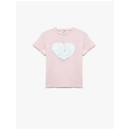 KOTON TSHIRT SS in Rosa | Gr.: 6-8 Jahre