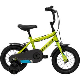 Kinderfahrrad Huffy "Pro Thunder" Gr. 20, grün, Fahrräder, Kinder, 20cm, 12 Zoll (30,48cm) hinten: 12 Zoll (30,48cm)