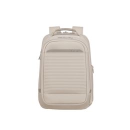 Reiserucksack Samsonite "PARALUX", Gr. B/H/T: 31cm x 44cm x 24cm, stone grau, Polyester, Rucksäcke