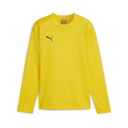 Puma Pullover "TeamGoal Training Sweat Jr" in Gelb | Gr.: 164
