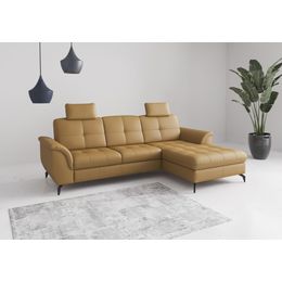 Sit & More Ecksofa SIT & MORE, T:164cmcurry, Wohnzimmer, Sofas, "Zora"